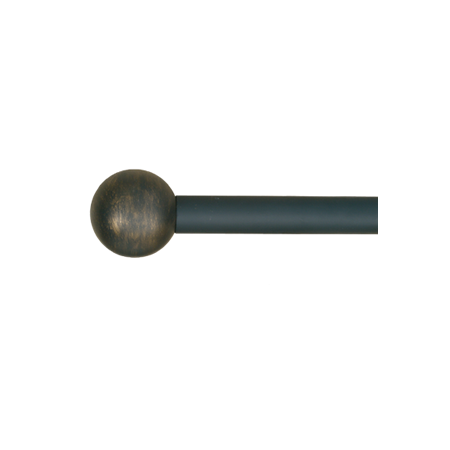 Finial Company Steel Collection Finials 1 1/2 Inch-1 3/4 Inch 1330HBL