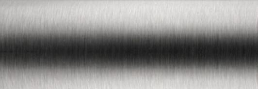 Vesta Solid Brass Reeded Tubing - 6 Foot