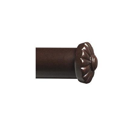 Finial Company Traditional Crown End Cap 1 3/8 Inch