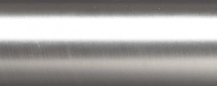 Contemporary Metal Inside Mount Curtain Rod Set 1 in diameter - Cassidy ...