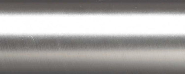 Contemporary Metal Inside Mount Curtain Rod Set 1 in diameter - Cassidy ...