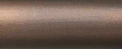 Contemporary Metal Inside Mount Curtain Rod Set 1 in diameter - Cassidy ...