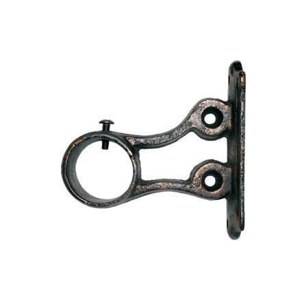 House Parts Ornate Single Bracket For 1 Inch Metal Poles